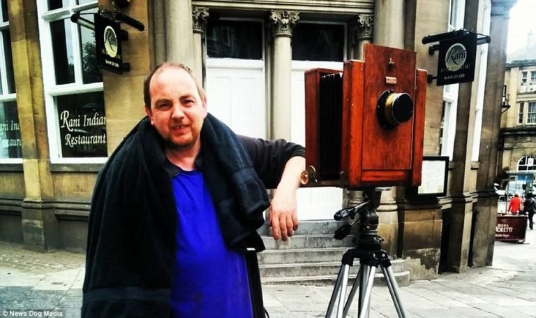 Fotógrafo registra imagens com uma câmera de 130 anos!